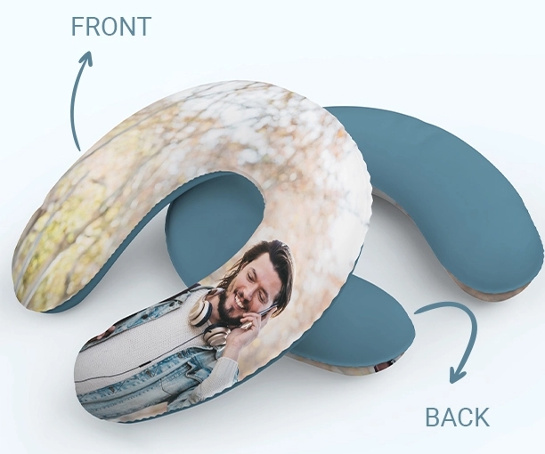 Custom Neck Pillow U Shaped in 24hrs | CanvasChamp