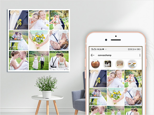 Instagram Photo-on-Canvas & Canvas Prints, Instagram Prints | CanvasChamp