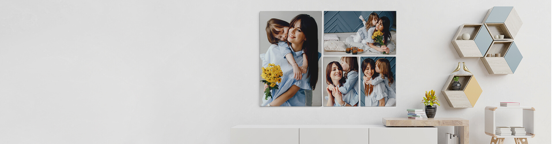 Canvas Wall Displays - Multi Panel Canvas Wall Display Prints